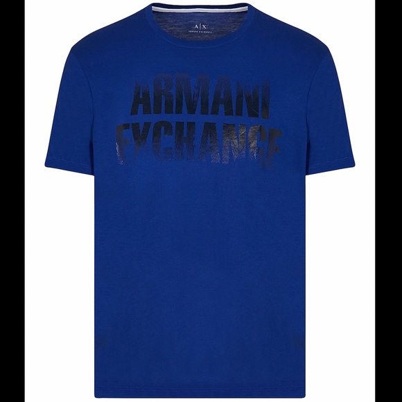 A/X Armani Exchange | Shirts | Ax Armani Exchange Mens Logo Tshirt ...